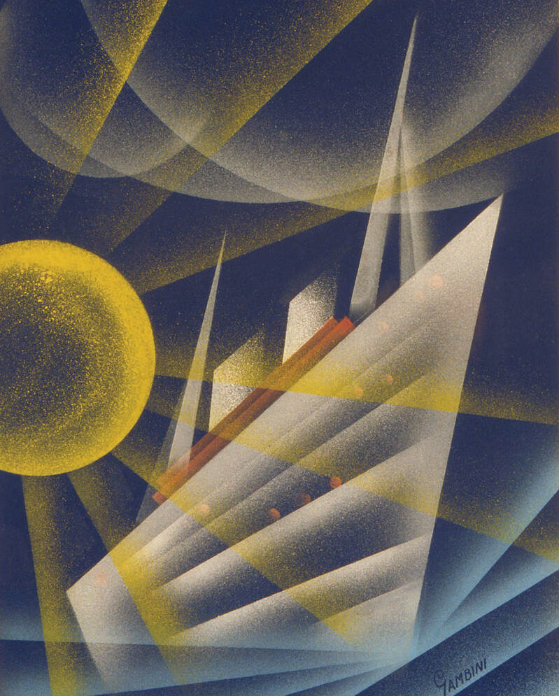 “Il dinamismo futurista di Ivanhoe Gambini”a Monza - ArteVarese.com