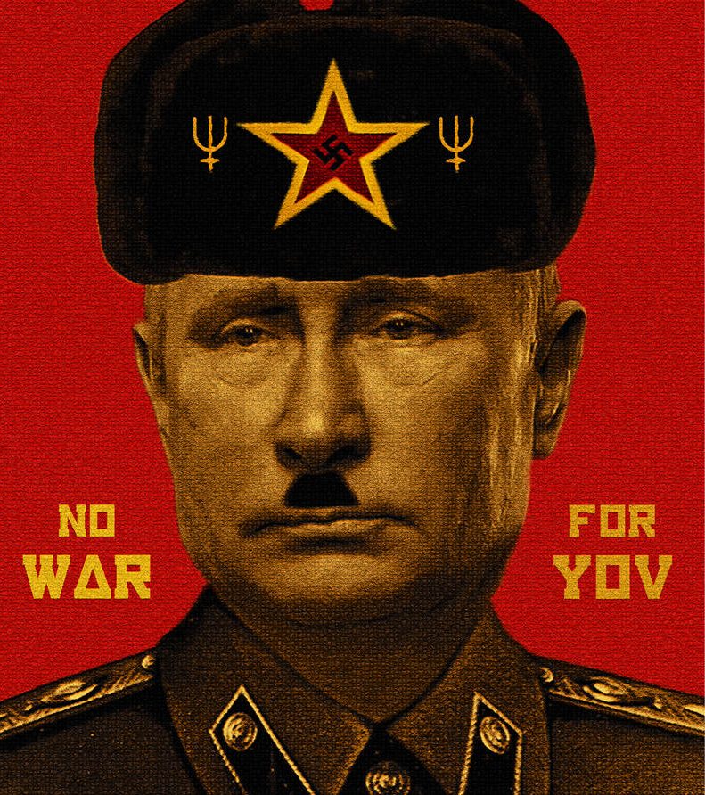 "Vladolf Stalputin": l'arte contro la guerra - ArteVarese.com